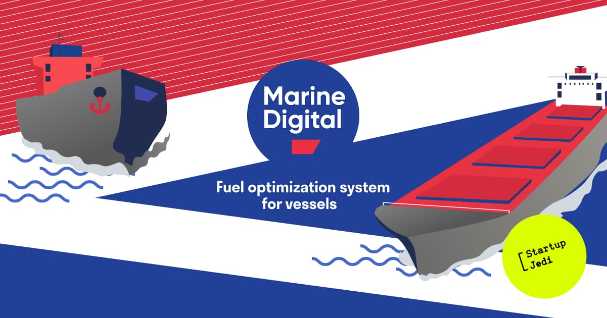 How the Marine Digital startup develops in the niche of maritime logistics.