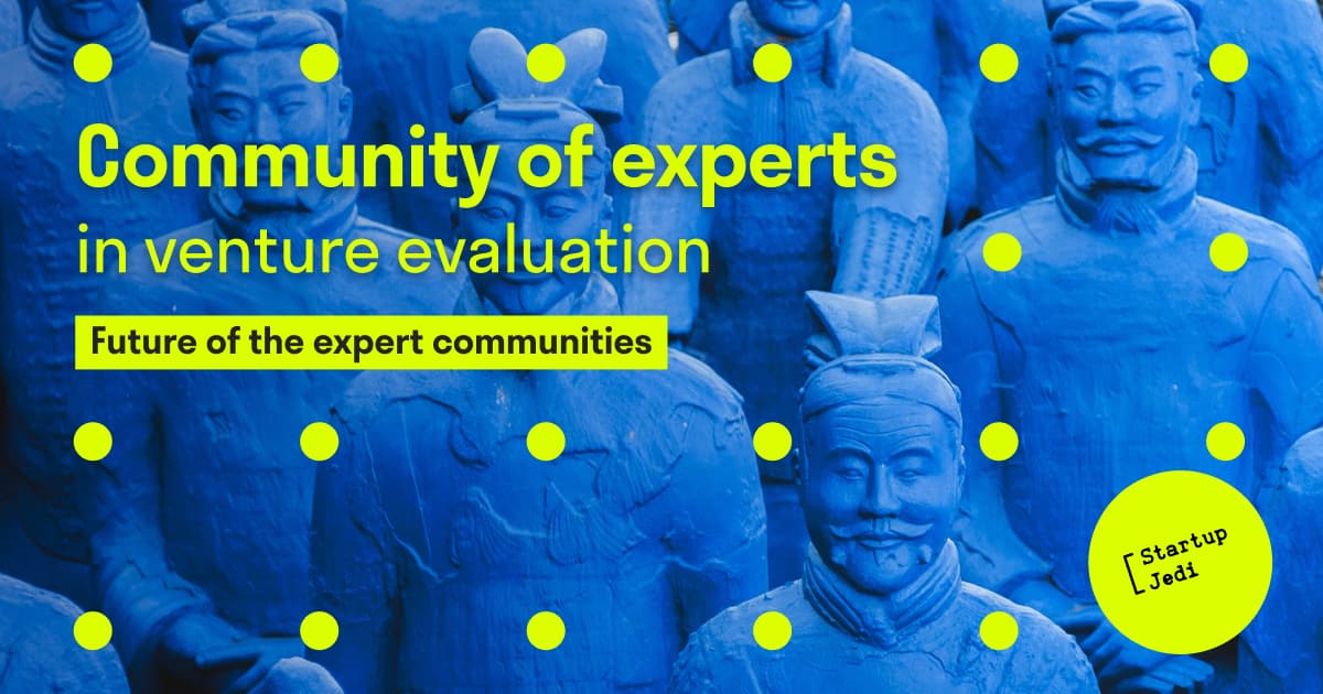 Part 3. Community of experts in venture evaluation